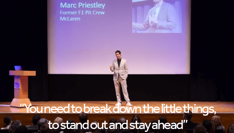 Marc Priestley, Former McLaren F1 Pit Crew - Rightmove Hub