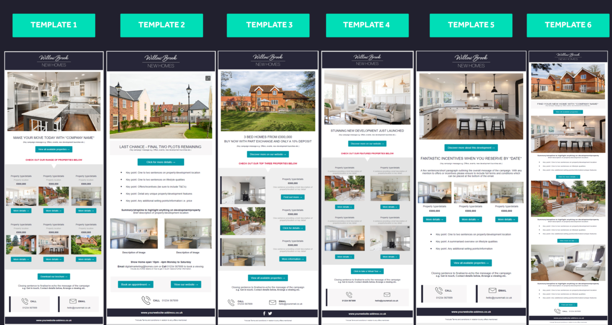 Digital Marketing - Choose your template - Rightmove Hub