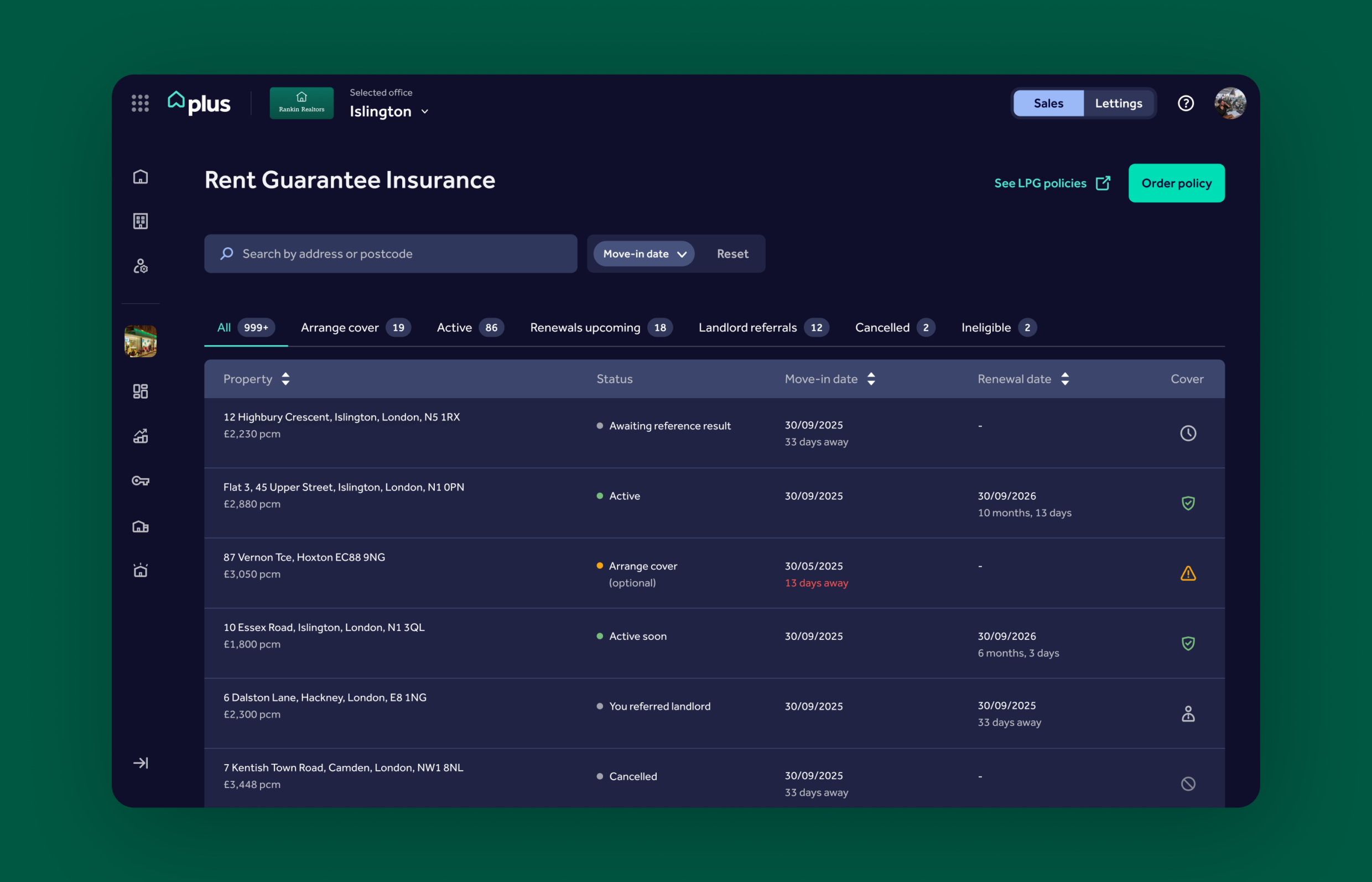 Making the most of your Rent Guarantee dashboard - Rightmove Hub